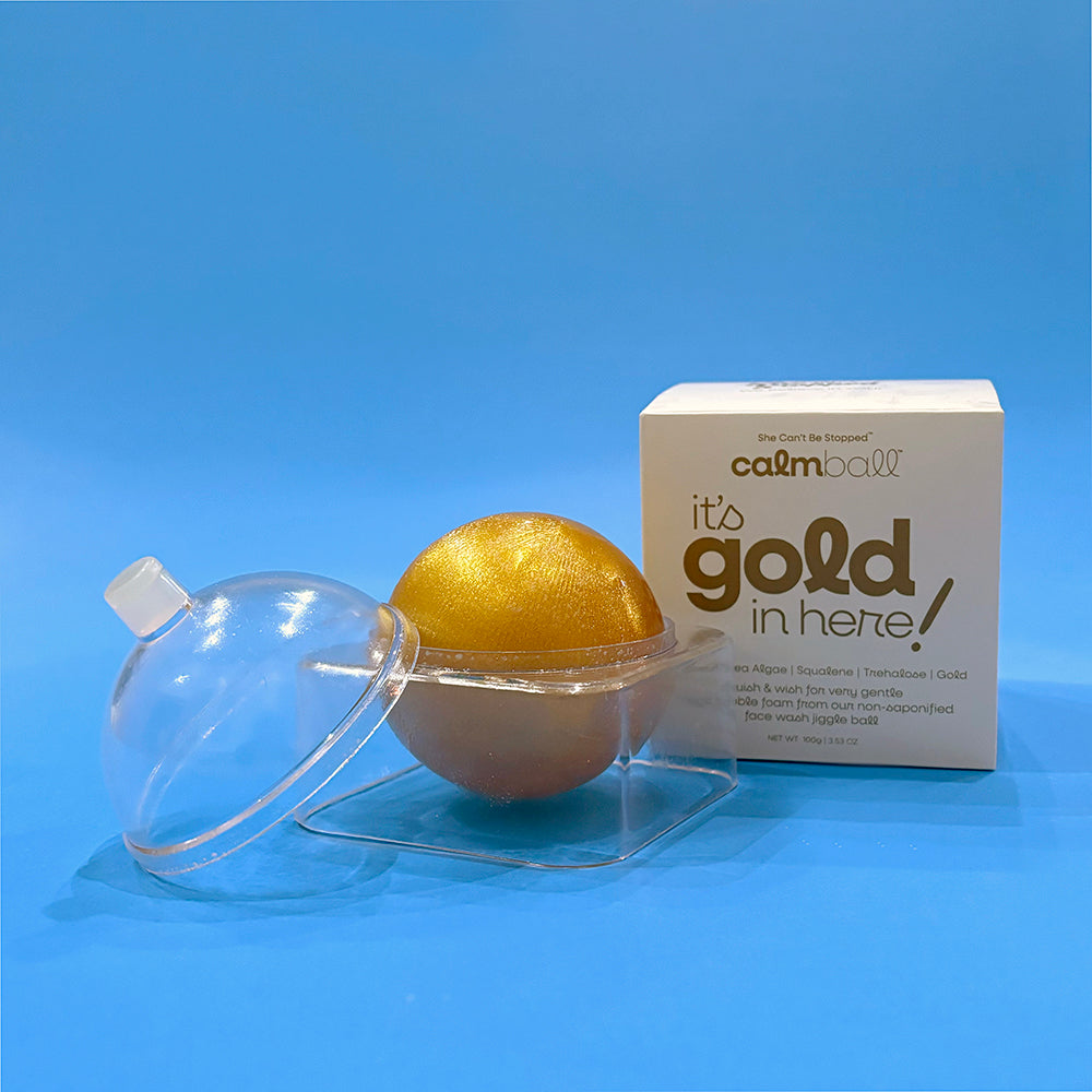 Calm Ball: It's Gold in Here – AMBITCHOUS